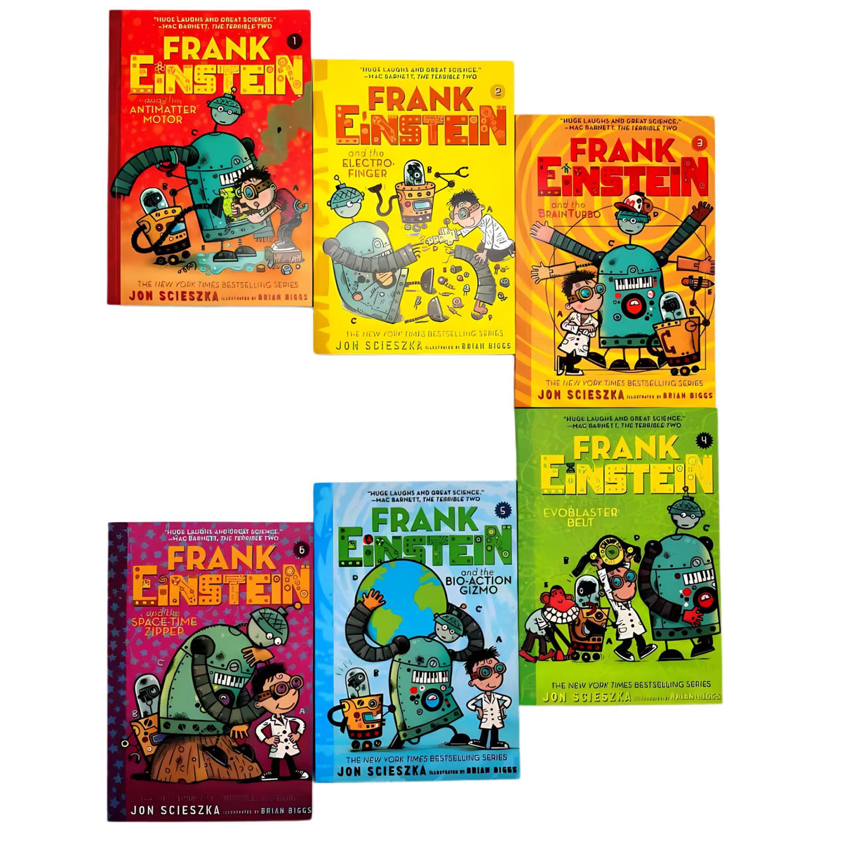 Frank Einstein 6 books – ReadMoreDXB