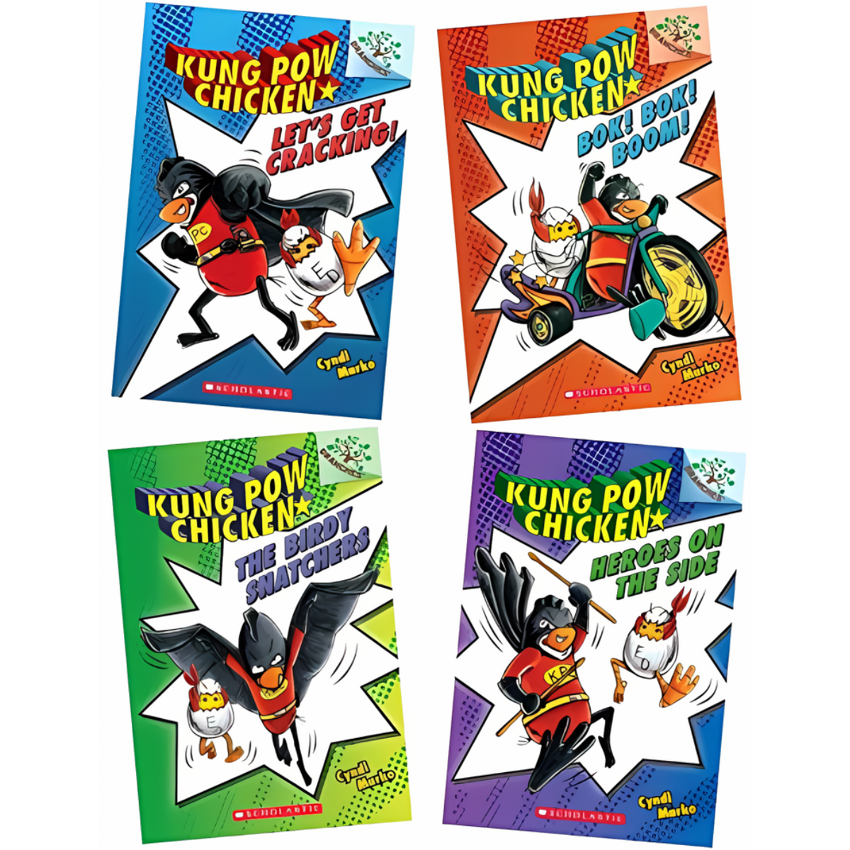 Kung Pow Chicken Set of 4 Books – ReadMoreDXB