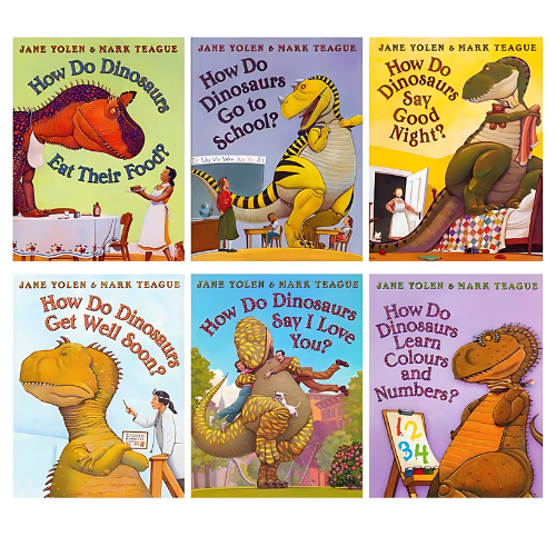 How Do Dinosaurs Collection 6 Books – ReadMoreDXB