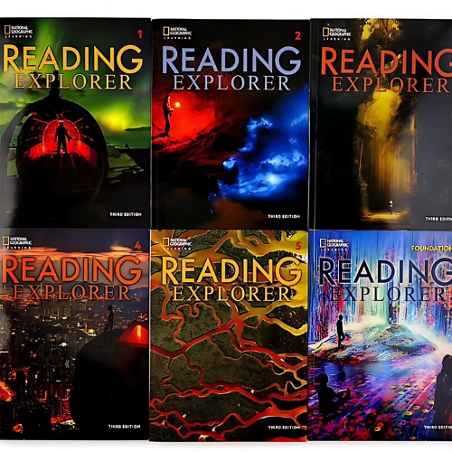 National Geographic Reading Explorer Foundation 6 books – ReadMoreDXB